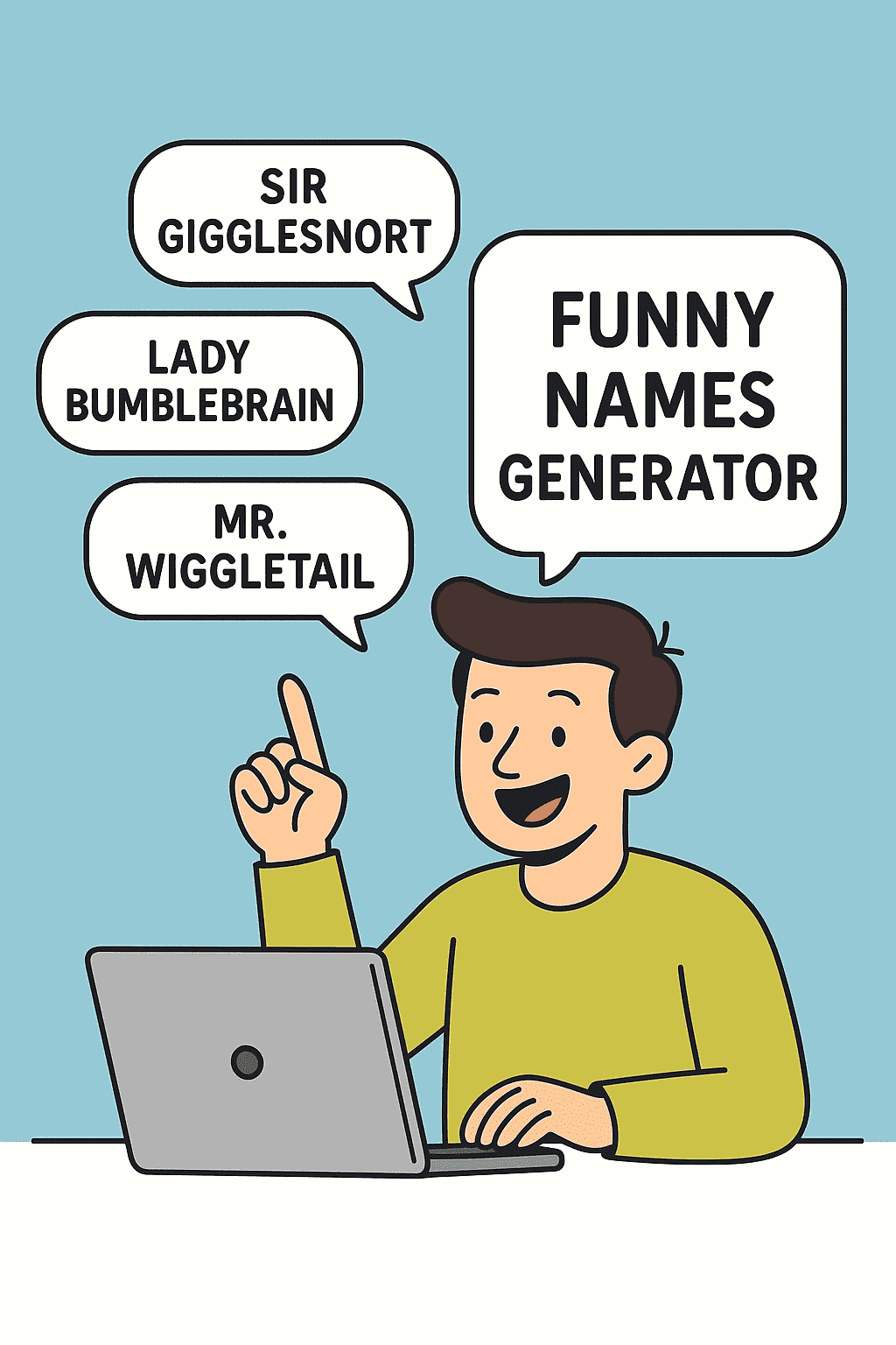 Funny Names Generator – Free Funny Name Generator for Everyone - funny ...