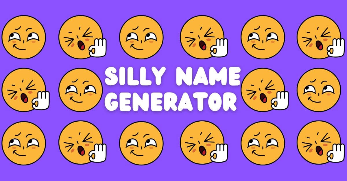 Silly Name Generator | Get 500 Hilariously Ridiculous Names in One Click! - funny names generator