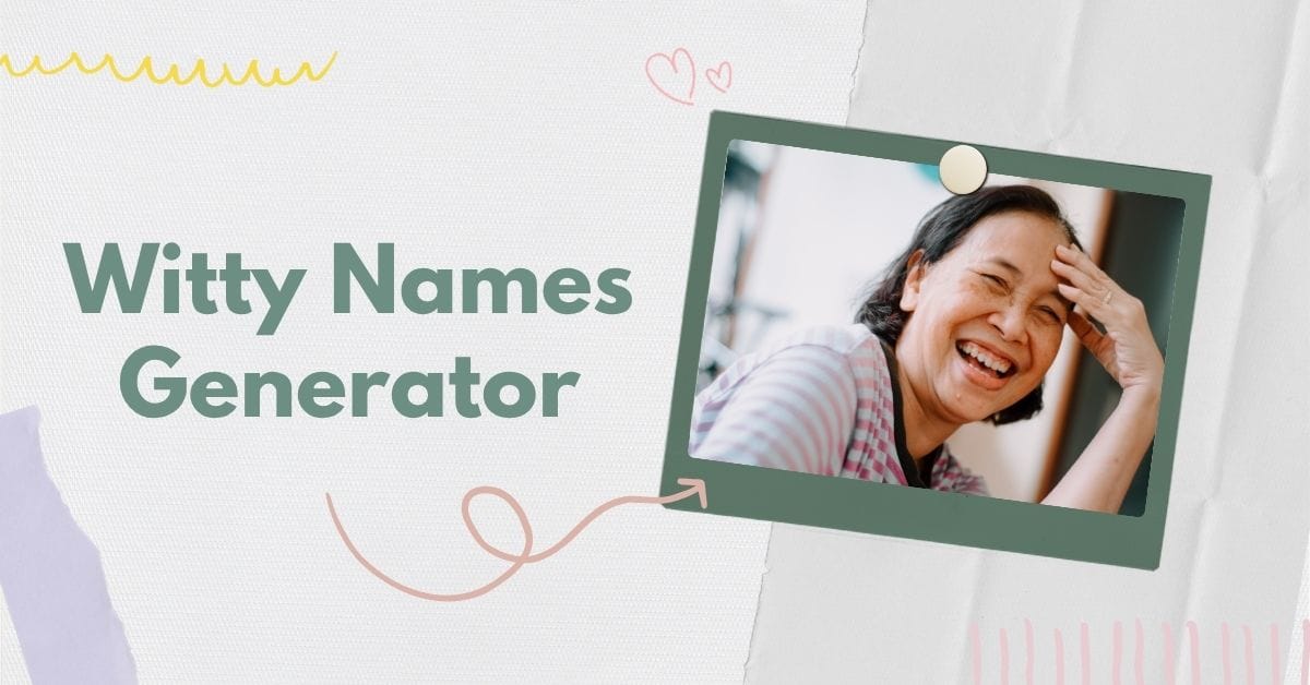 Witty Names Generator – Create Clever, Funny & Smart Names Instantly - funny names generator
