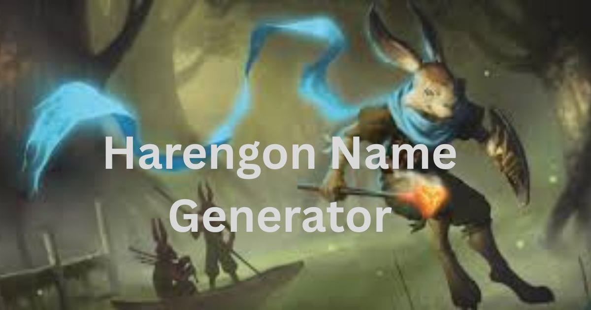 Harengon Name Generator – Create Unique DnD Harengon Names (Instant) - funny names generator